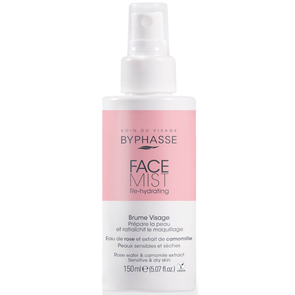 BYPHASSE RE-HYDRATING FACE MIST DRY-SENSITIVE SKIN 150ML - BEAUTY LANGUAGE | Shopee Singapore