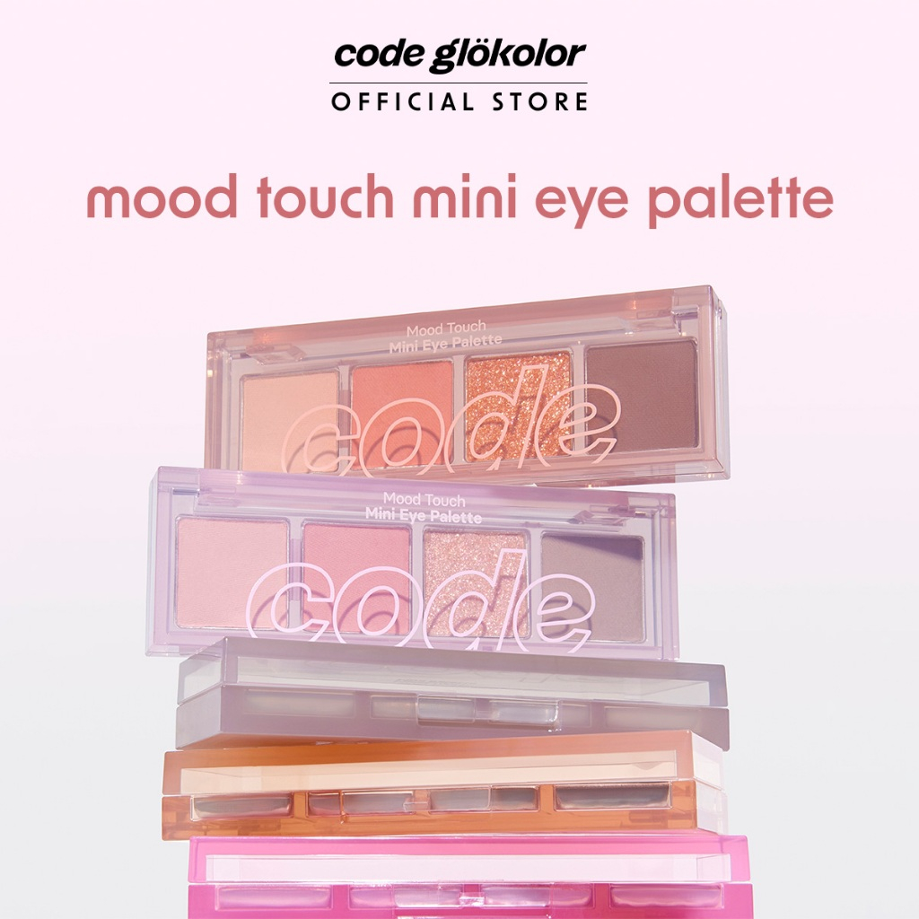 CODE GLOKOLOR Mood Touch Mini Eye Palette | Shopee Singapore