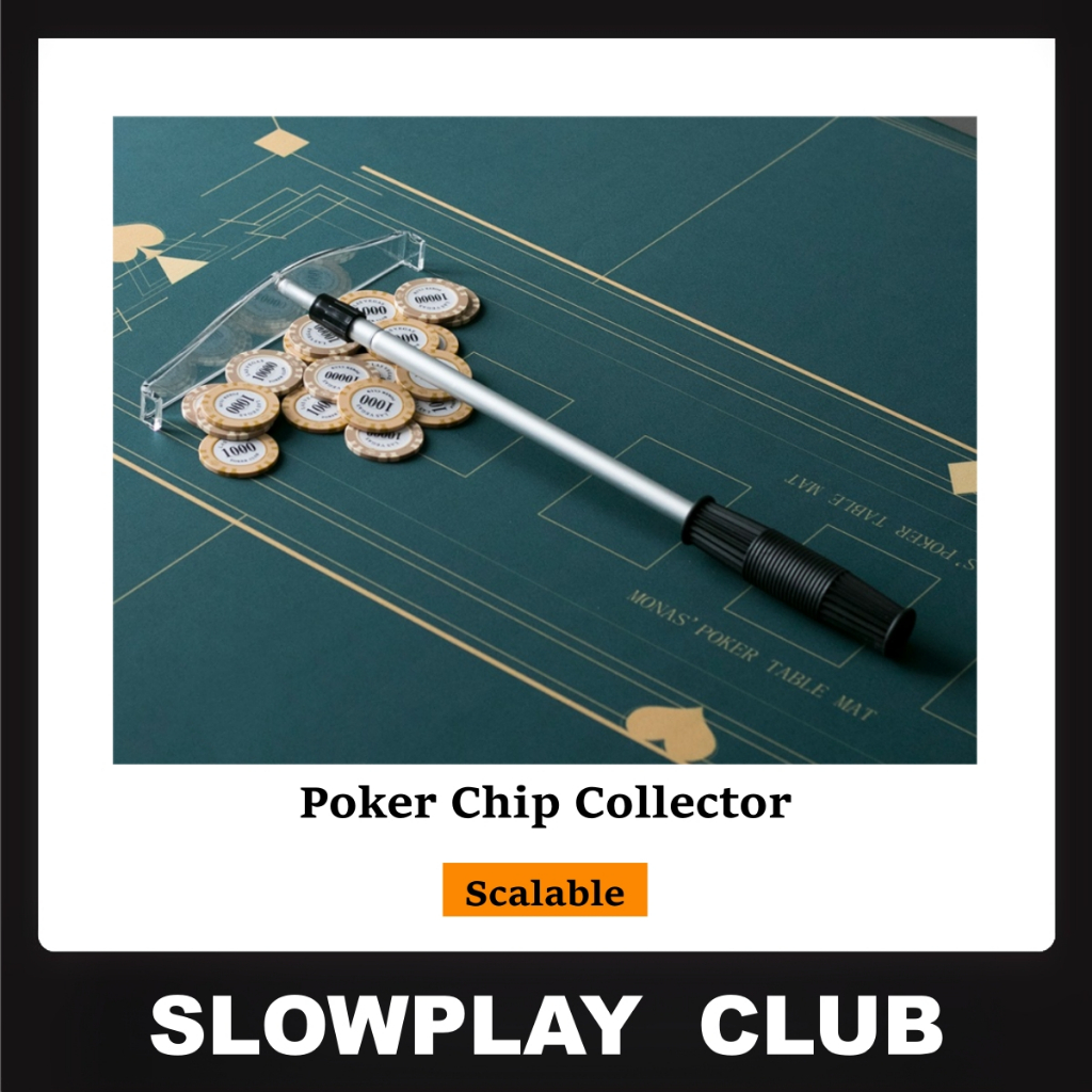 Poker Chip Collector, Retractable, Chip Pick, Metal Chip Rake, Baccarat ...