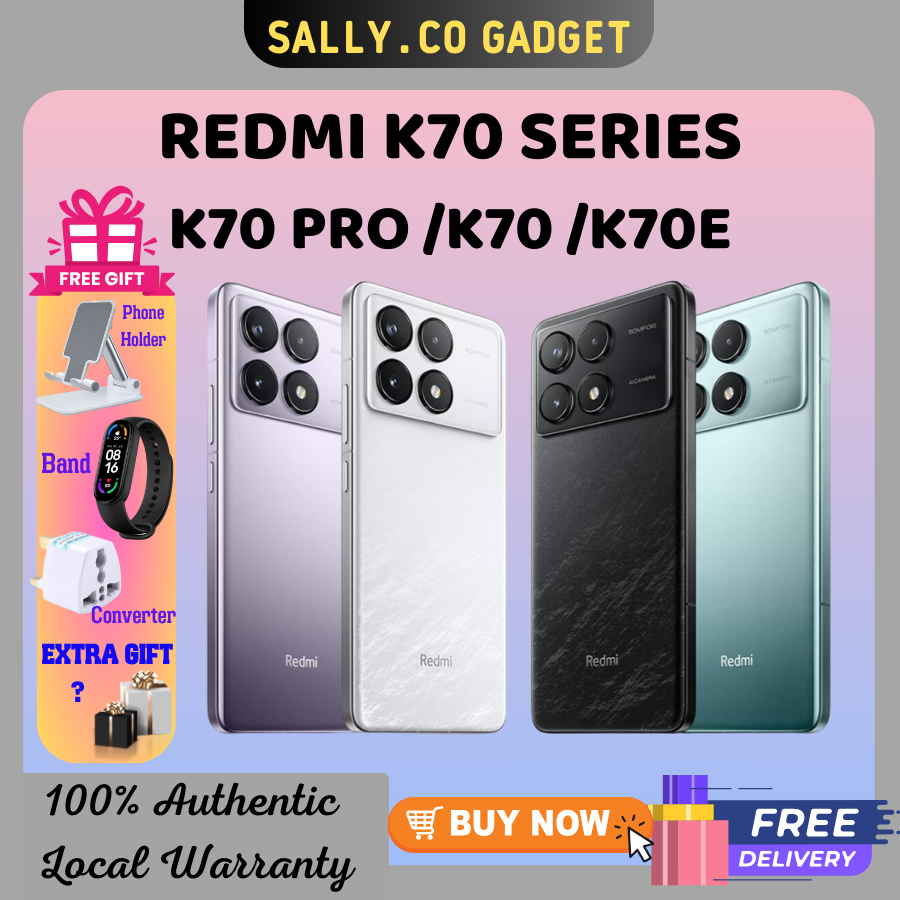 [New]Redmi K70 Ultra/K70 Pro Snapdragon 8 Gen 3/K70 Snapdragon 8 Gen 2/K70E 12 Month Warranty ...