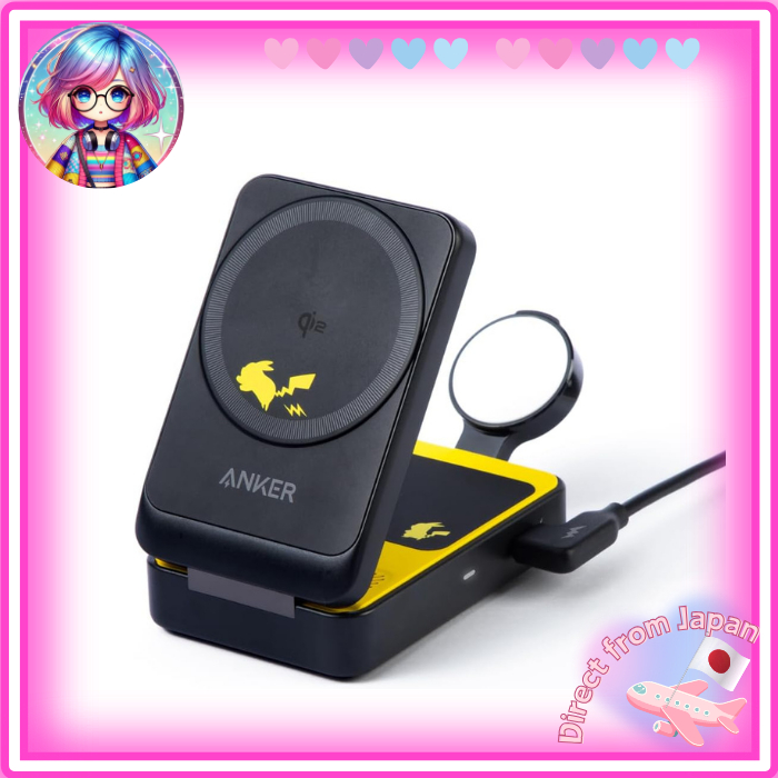 Anker Magnetic Wireless Charger Pikachu Model pokemon | Shopee Singapore