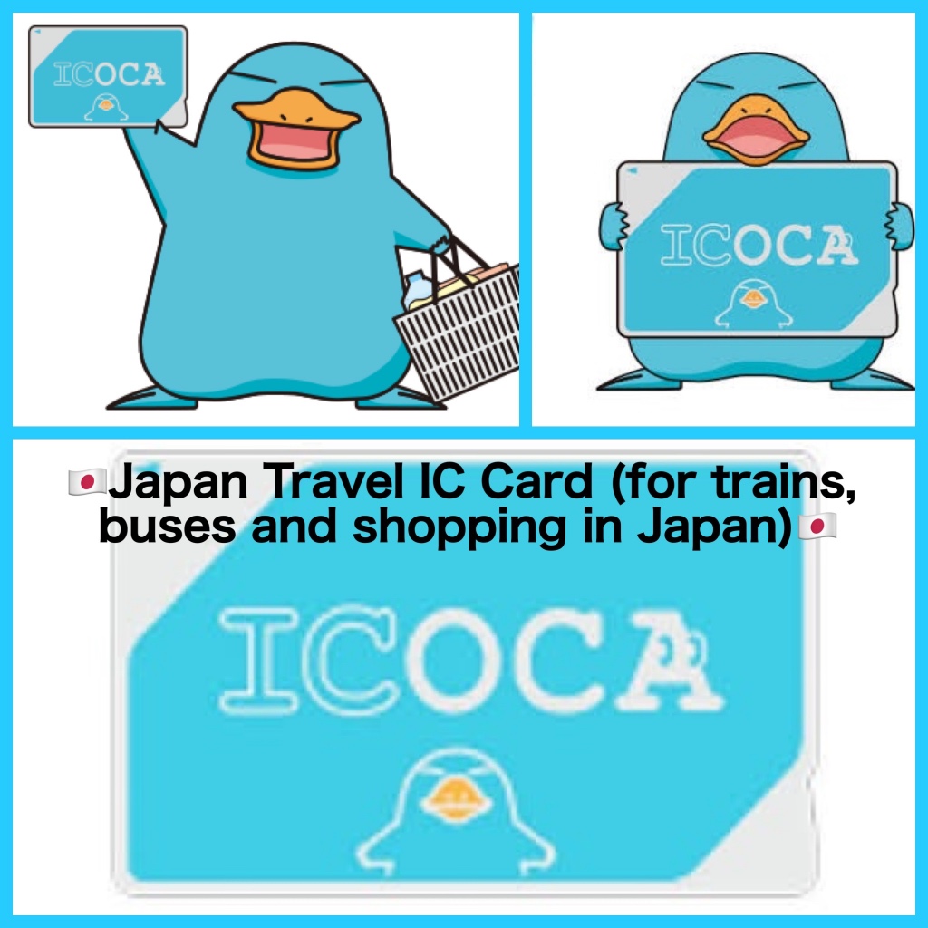 ICOCA card Japan wallet Japan IC card[Direct from Japan] (same function ...