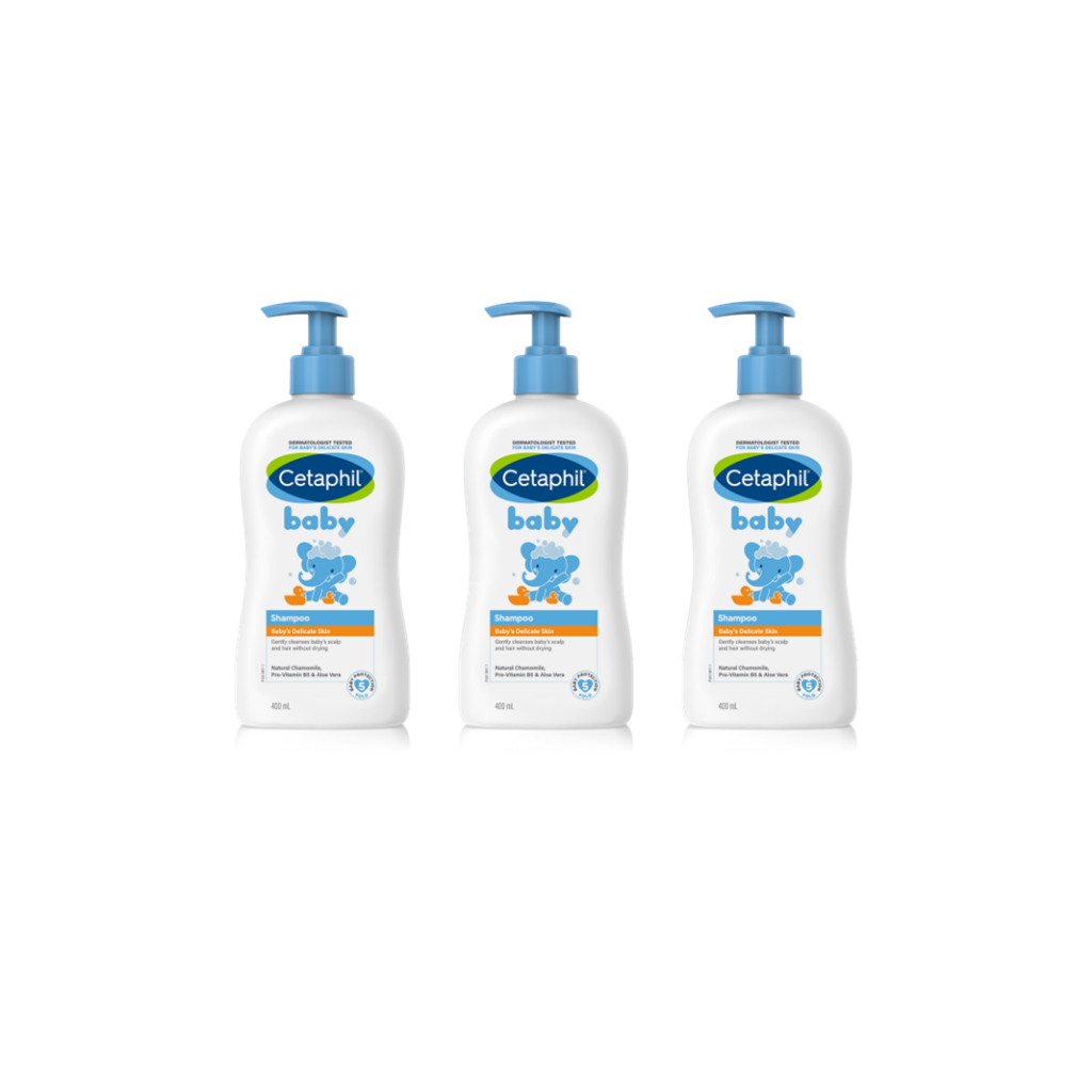 [Bundle of 3] Cetaphil Baby Shampoo With Natural Chamomile, Pro-Vitamin ...