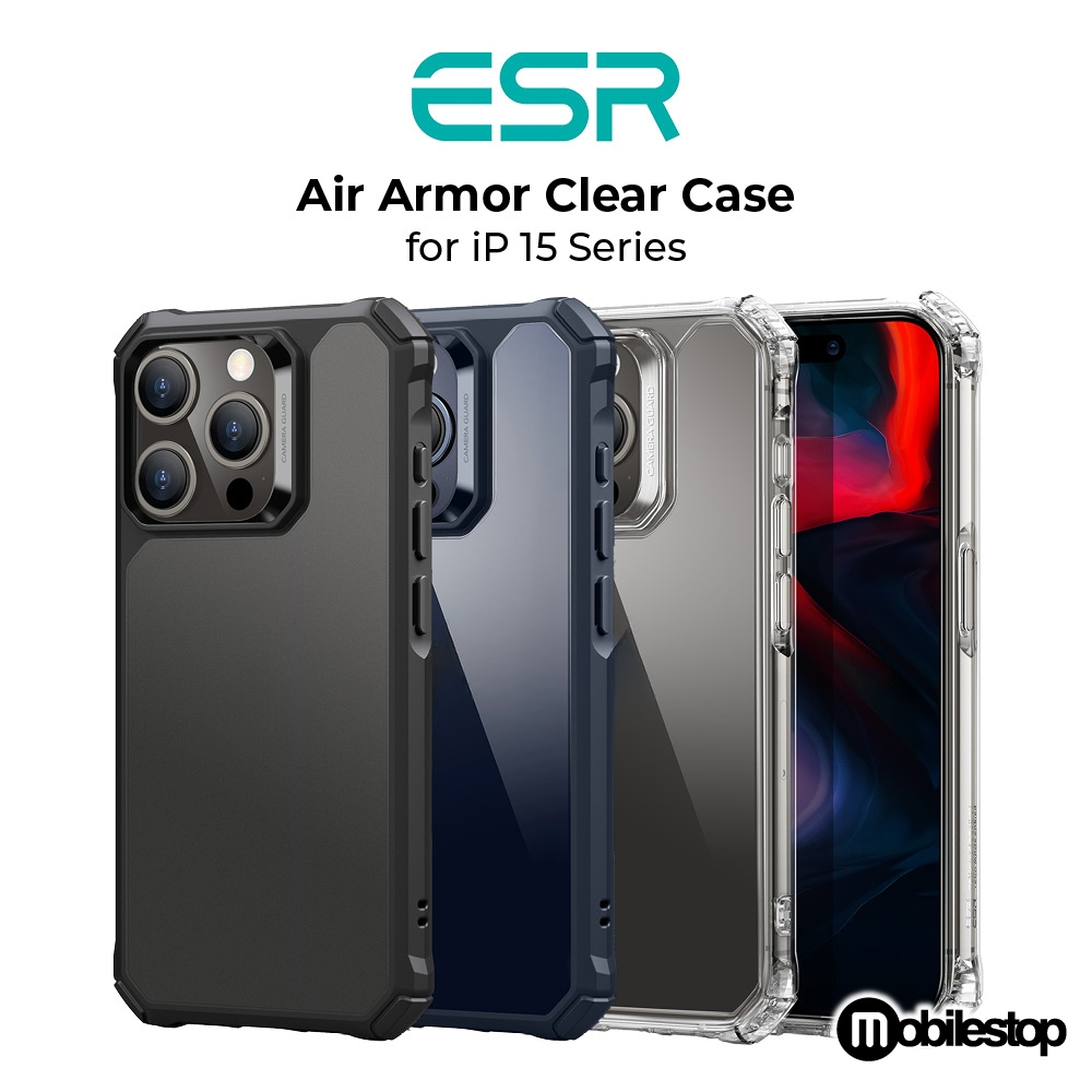 ESR iP 15 / 15 Plus / 15 Pro / 15 Pro Max Air Armor Clear Case | Shopee ...