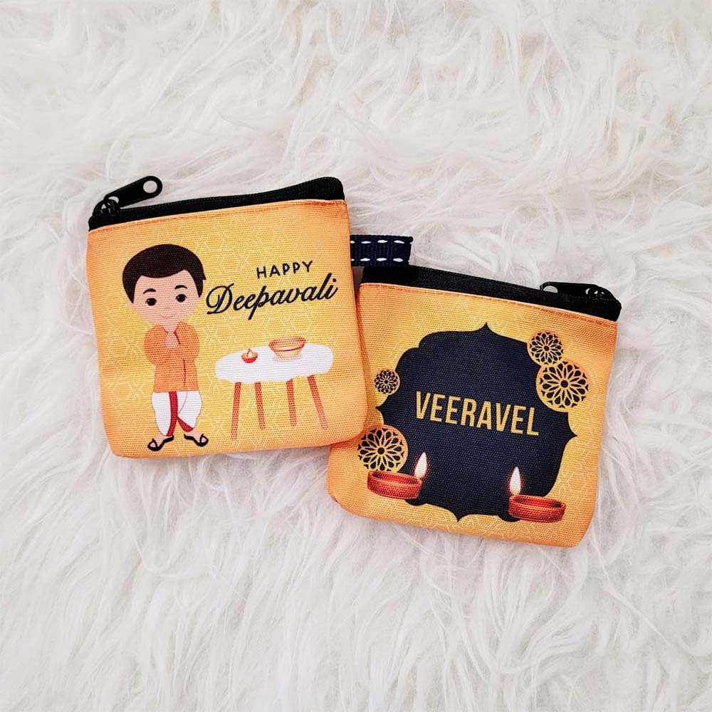 Deepavali Money Pouch / Envelope CUSTOMISED with Name - Diwali Indian ...