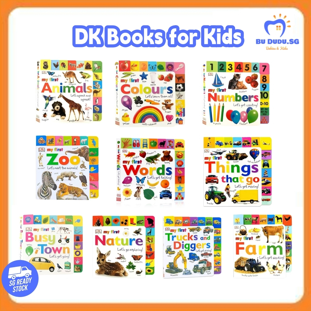 [Bu Dudu] DK My First Series Books for Kids Baby Toddlers Card Board ...