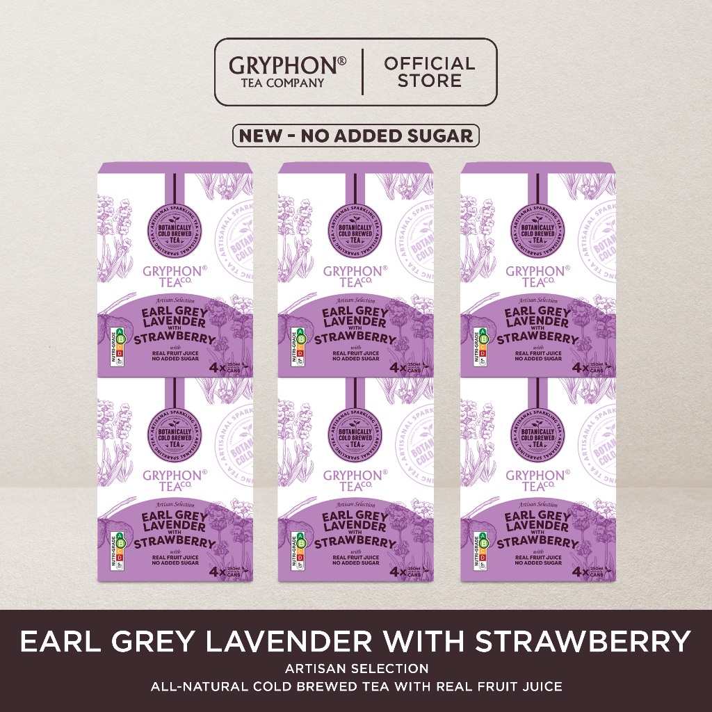 [GRYPHON SINGAPORE] Earl Grey Lavender with Strawberry Cold Brewed ...
