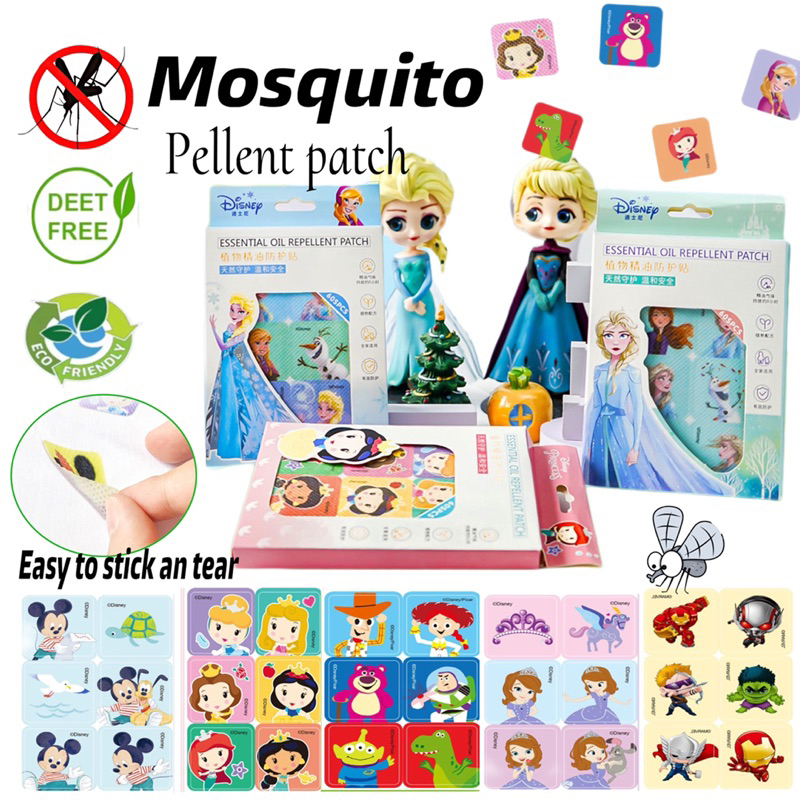 [SG Ready Stock] Mosquito Sticker Patches Deet Free Insect Repellent ...
