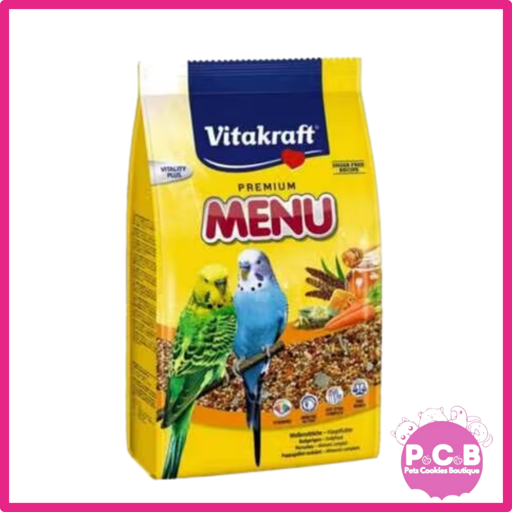 Vitakraft Menu Budgie 1kg | Shopee Singapore