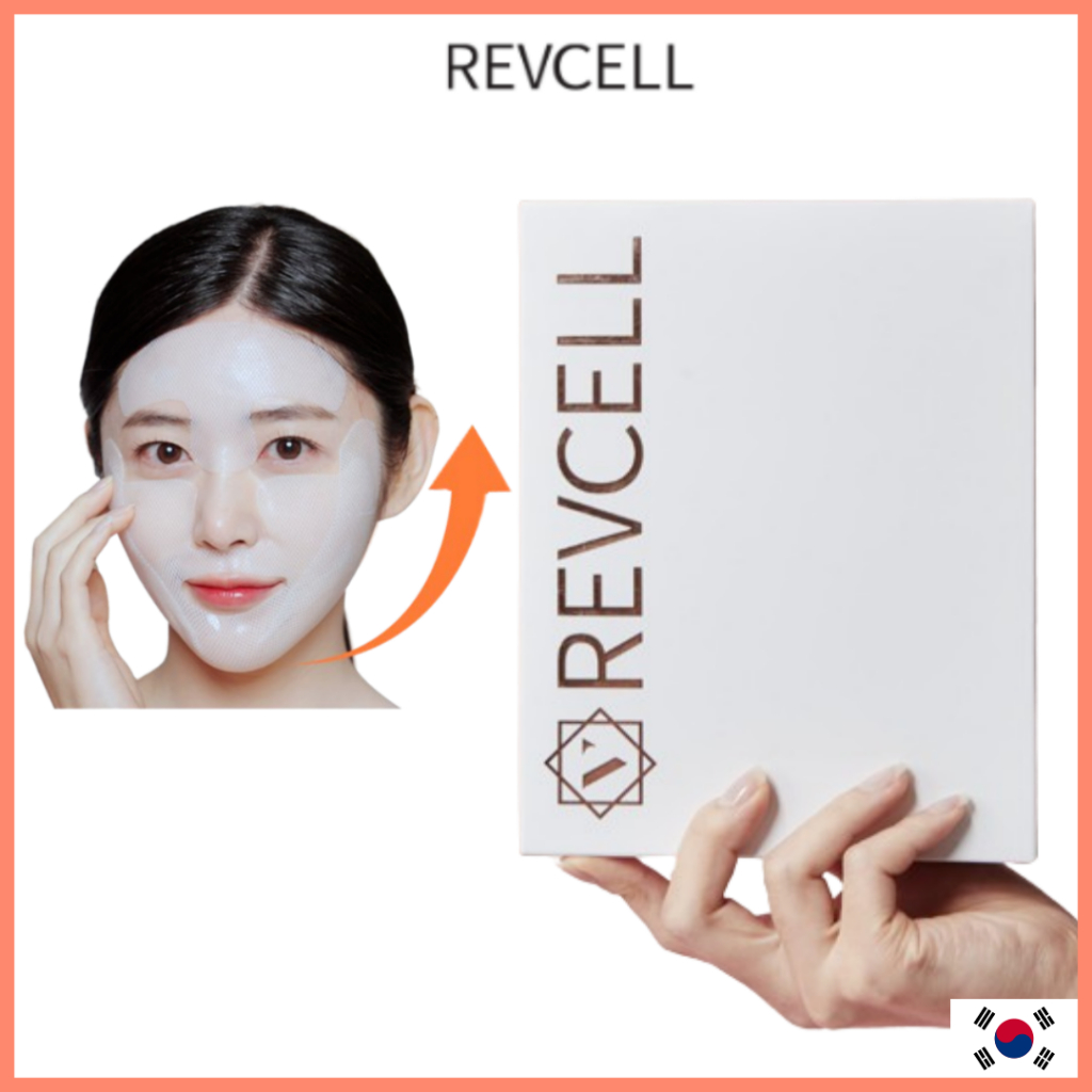[Revcell] Vita Collagen Full Face Lifting Up Mask 3P/5P Facial tightening firming mask face lift ...