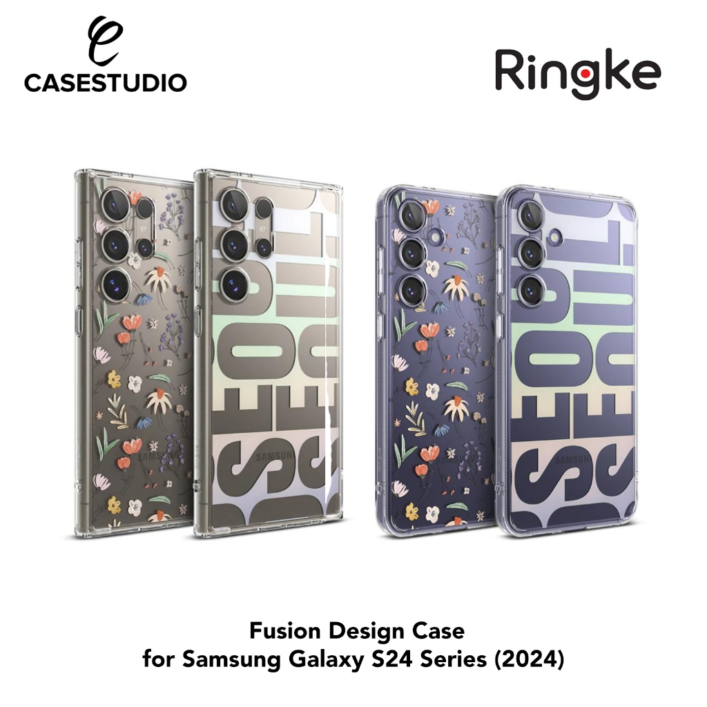 Ringke Fusion Design Case For Samsung Galaxy S24 Series 2024 Shopee