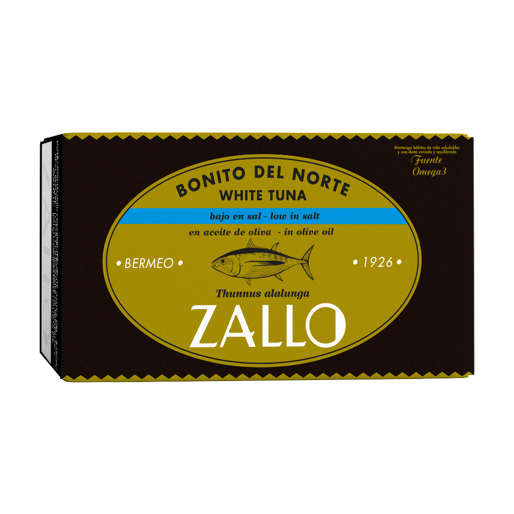 Zallo - Fresh Cantabrian White Tuna In Olive Oil - 112g (Costera Sin ...