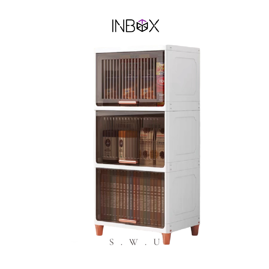 INBOX Storage Bins,Folding Storage box Office Bedroom Baby Wardrobe ...