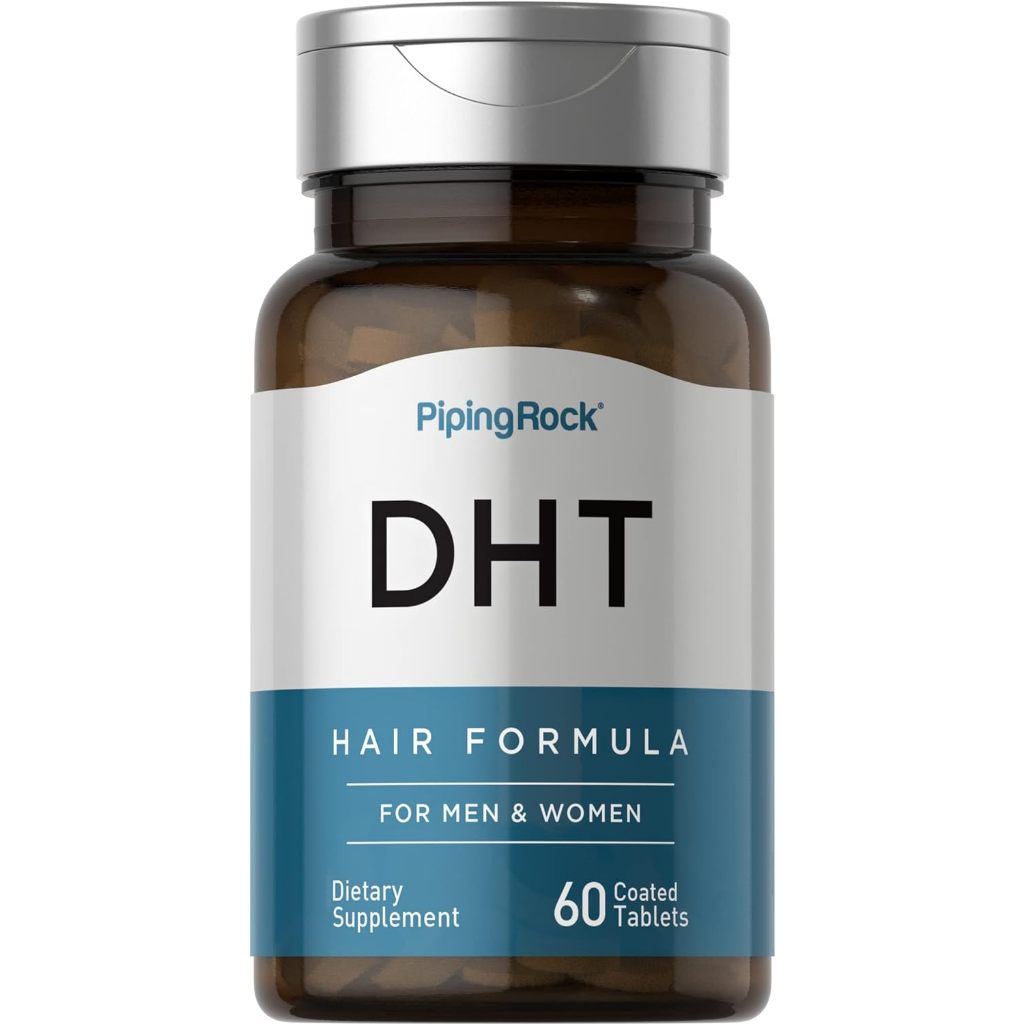 Piping Rock DHT Advanced Hair Formula | 60 Tablets | For Men and Women ...