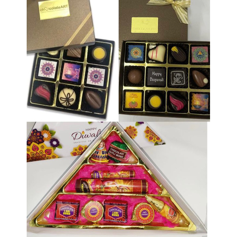 Deepavali chocolate gift box - Lights of Diwali Chocolates | Shopee ...