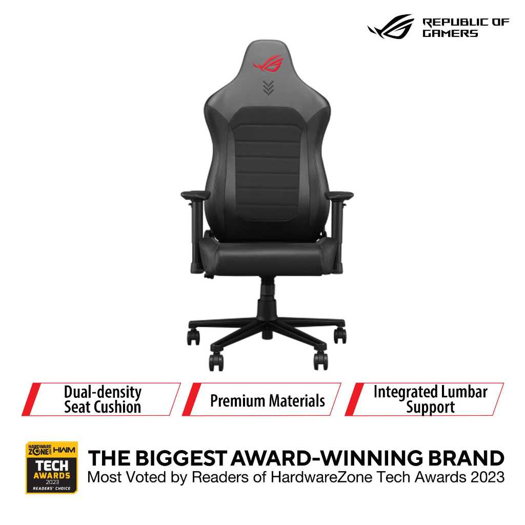 ASUS ROG Aethon Gaming Chair - All Steel Frame, Dual Density Seat ...
