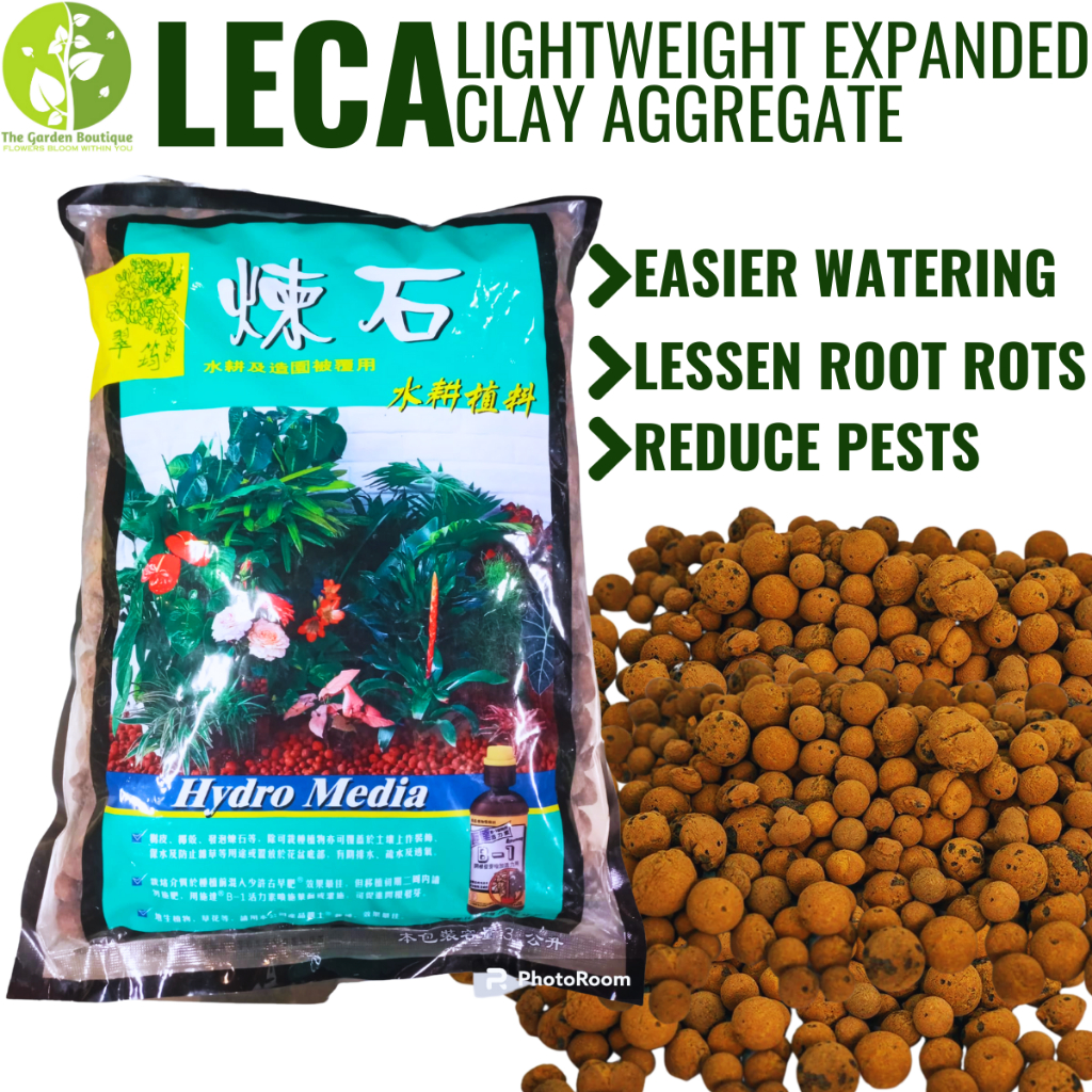 [Local Seller] LECA Lightweight Expanded Clay Aggregate Balls 3L for ...