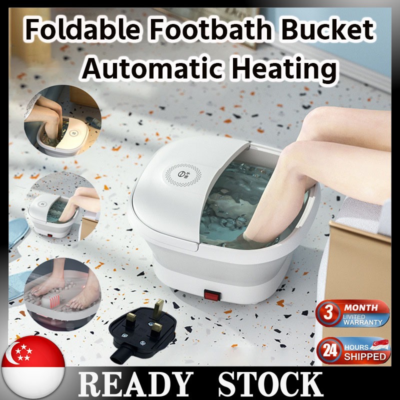 【READY STOCK】Foot bath bucket full-automatic heating massage constant ...