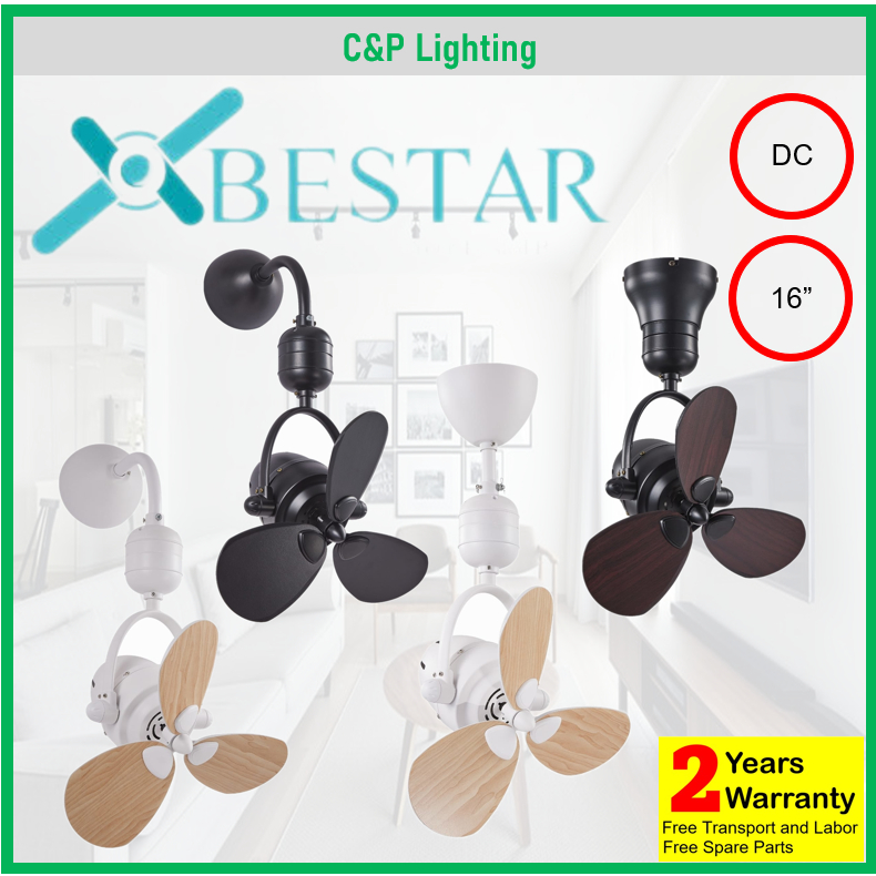 [New Launch] Bestar Duo / Hagar 16" Corner Fan with Wall / Ceiling ...