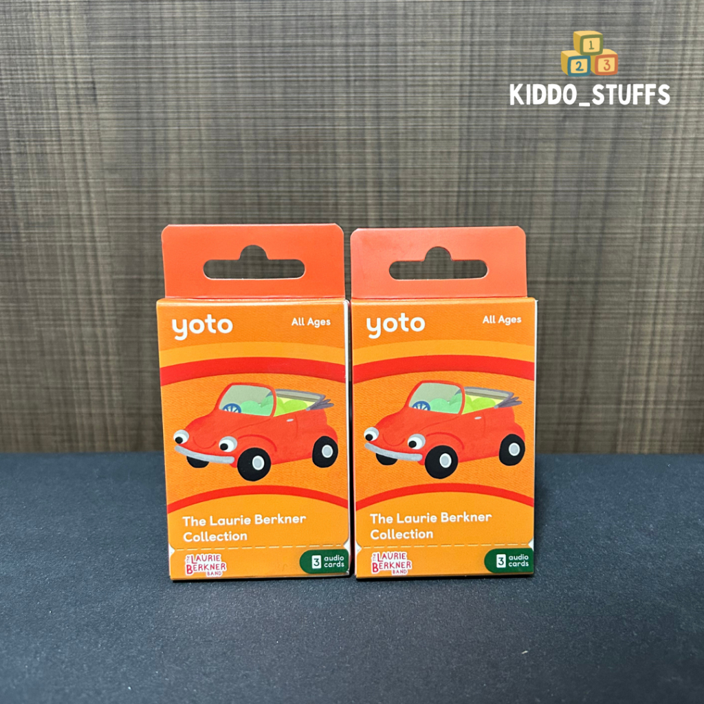 Yoto Cards Audio Music The Laurie Berkner Collection (3 cards) | Shopee ...
