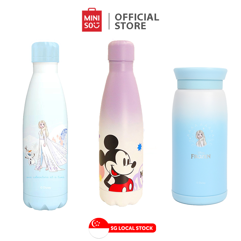 MINISO Disney Collection Double Wall Insulated Bottle(500mL)(Frozen 2.0 ...