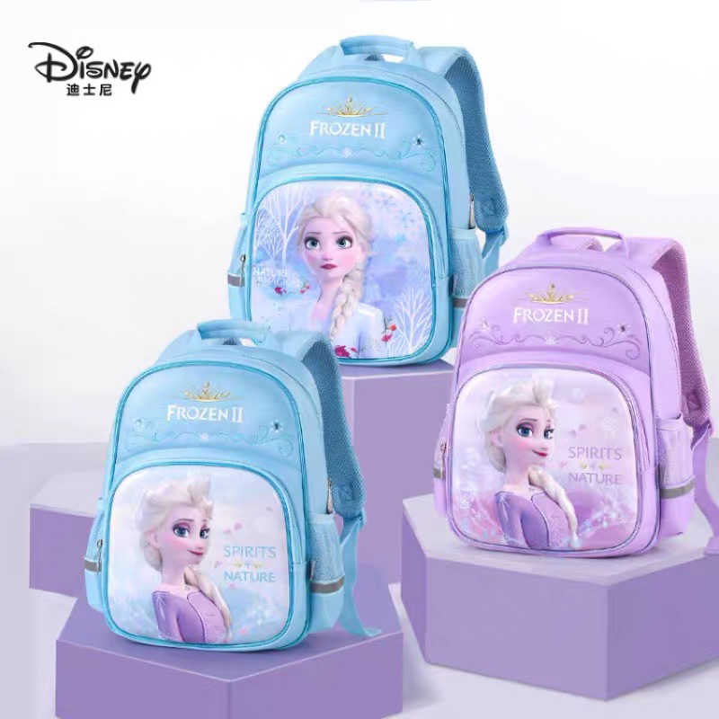 [SG Stock] 3D Frozen II School Bag, Disney Frozen 2 Princess Backpack ...