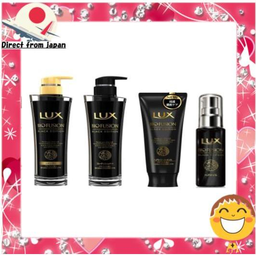 LUX BIO FUSION Black Edition Shampoo / Conditioner / Repair Oil / Repair Treatment [Direct from ...
