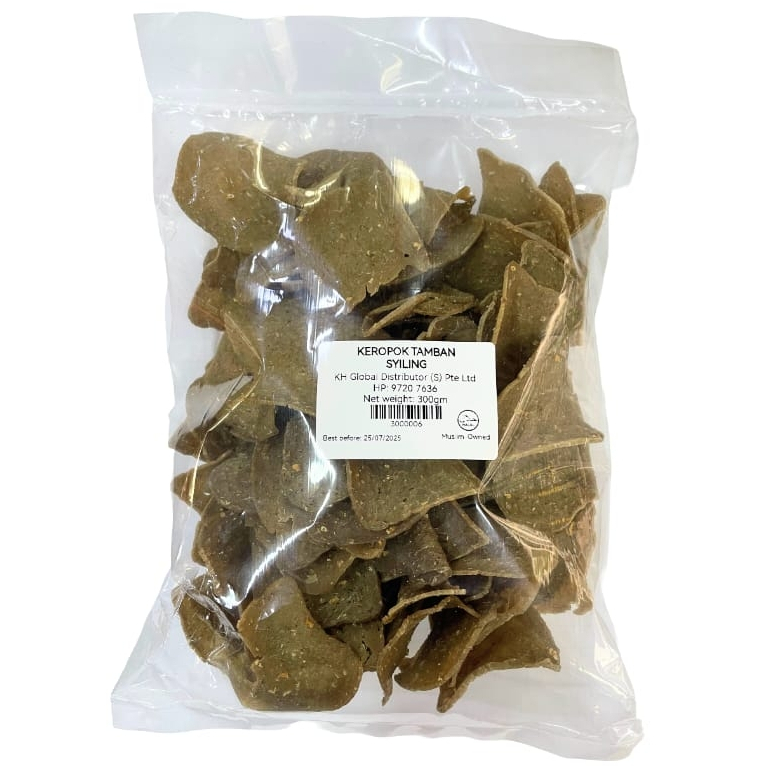 Keropok Tamban Syiling - Crispy Coin-Shaped Fish Crackers (300g ...