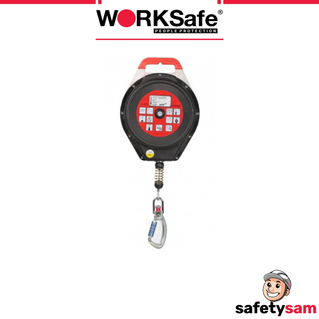 WORKSafe CR300-20 Self-Retracting Lifeline, Galvanised Steel Cable ...