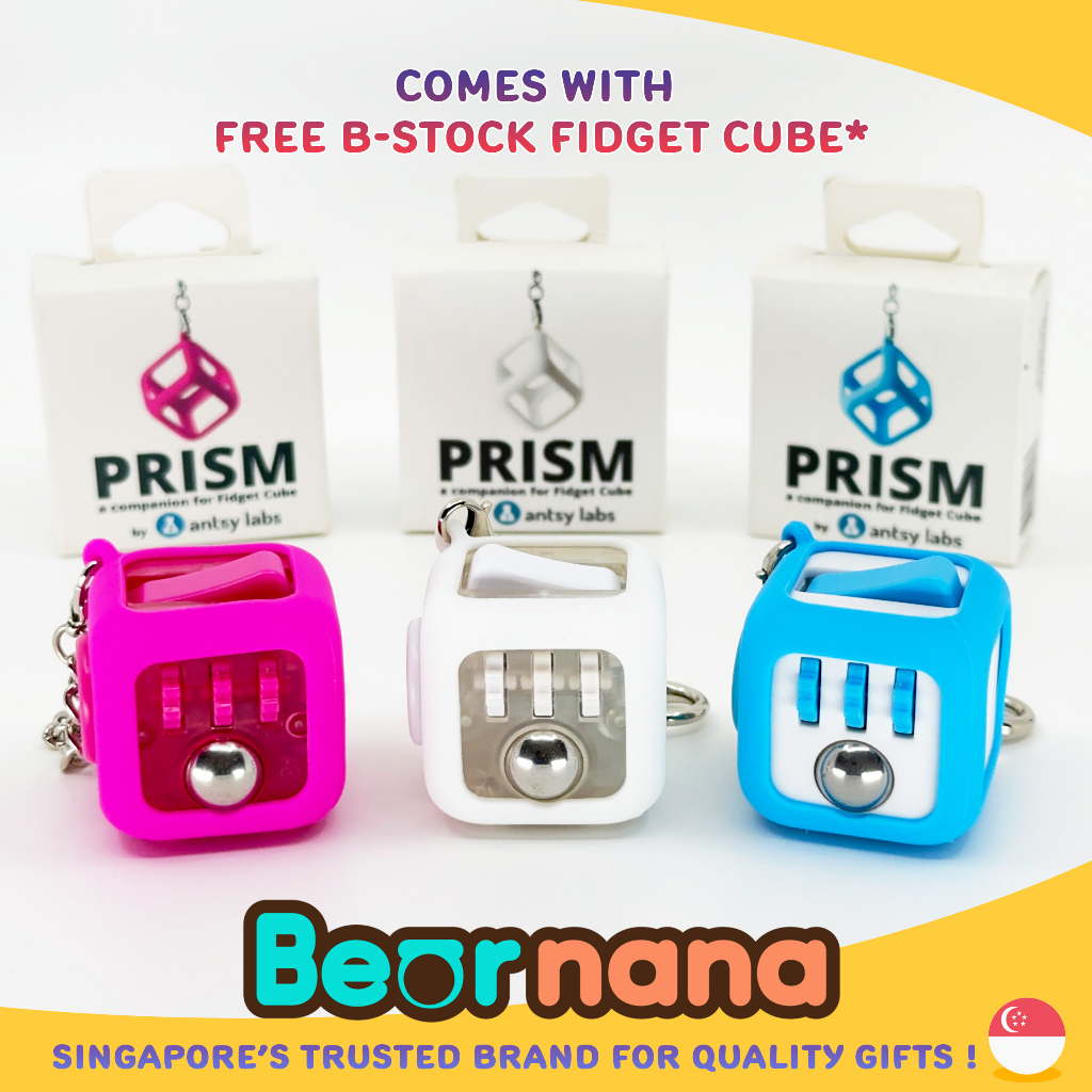 Fidget Cube Prism Keychain Antsy Labs (Limited) | Shopee Singapore