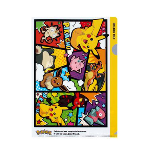 Pokemon PP A4 Document File Folder Paper Holder Cute Korean Stationery ...