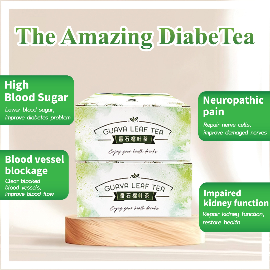 SG SELLER ️DiabeTea Guava Leaf Tea 30 Teabags 番石榴叶茶 Diabe Tea | Shopee ...