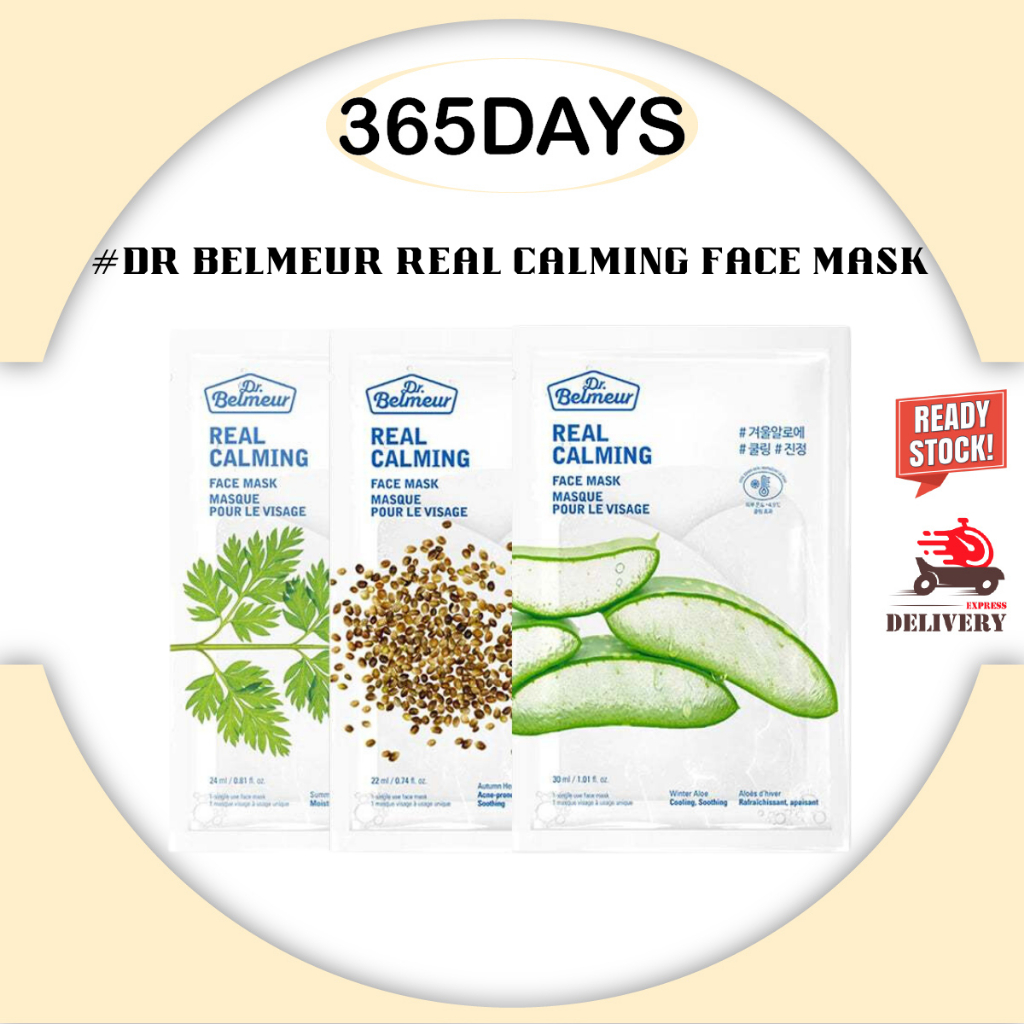 The Face Shop Dr. Belmeur Real Calming Face Mask 22ml | Shopee Singapore