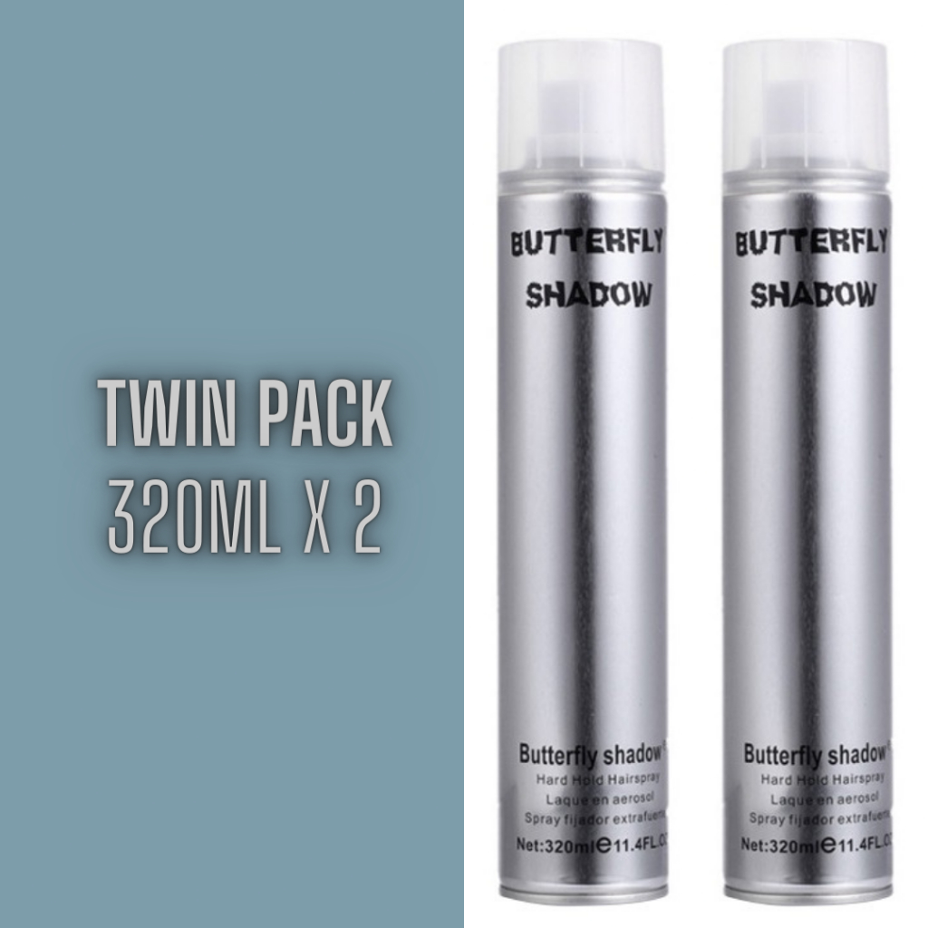 Butterfly Shadow Hairspray Extra Strong Hold Up To 24 Hrs For All Type ...