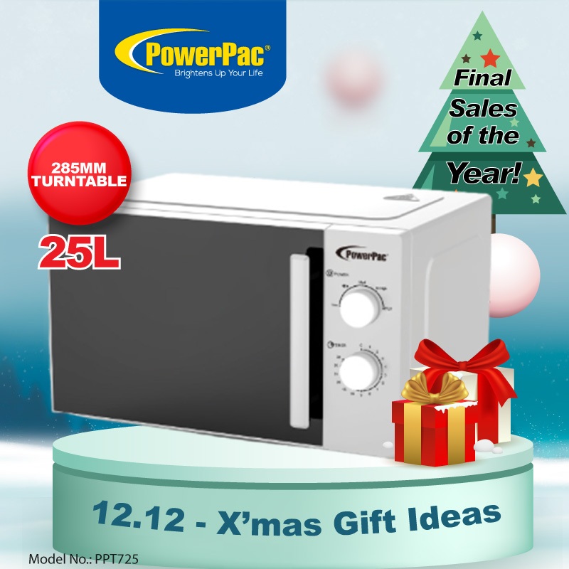 PowerPac Microwave oven 25L (PPT725) | Shopee Singapore