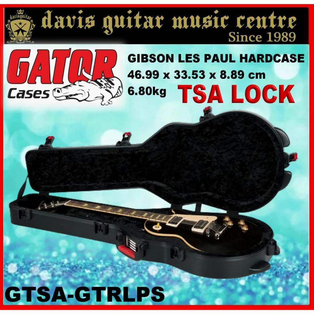 Gator Electric Guitar Hard case GTSA-GTRLPS Les Paul TSA Lock (2 Days ...