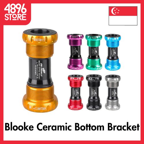 BLOOKE Ceramic Bottom Bracket BC 137-24T Bicycle Thread Kit For SRAM ...