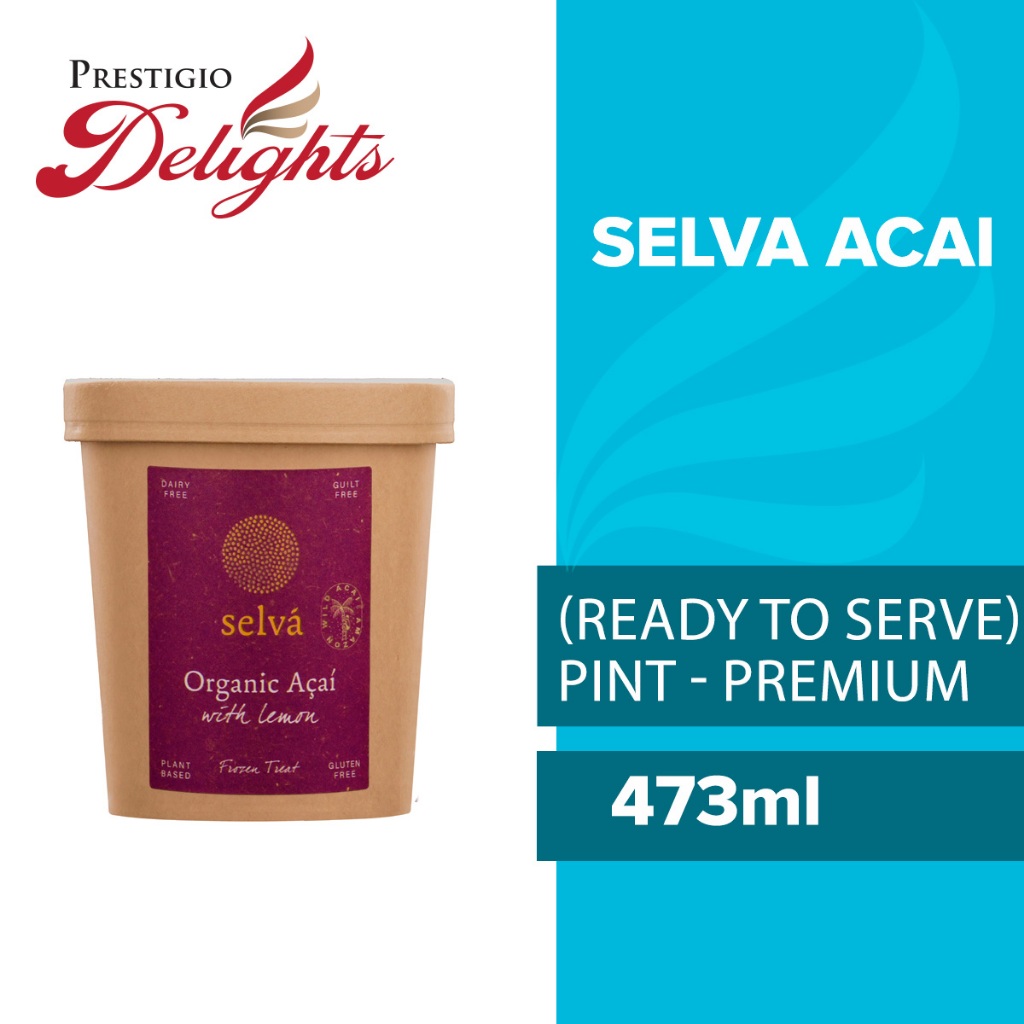 Selva Organic Acai Ready to Serve Pints 473ml - Premium, Cacao Flavour ...