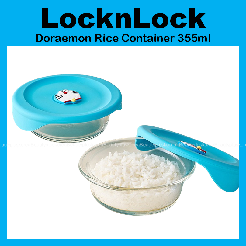 [LocknLock] Doraemon Rice Container 355ml (1p / 3p) | Shopee Singapore
