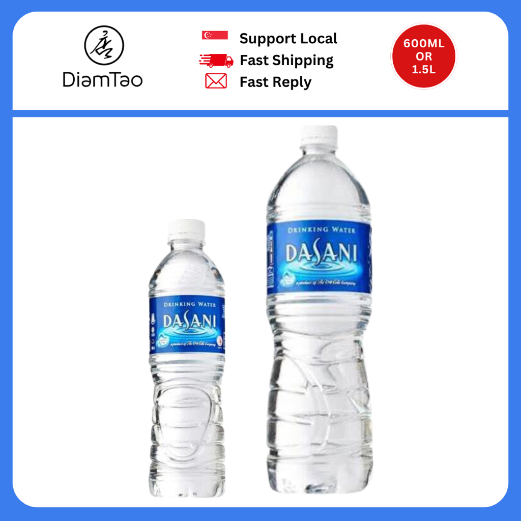 [Bundle of 5] Dasani Water 600ml and 1.5L | Shopee Singapore