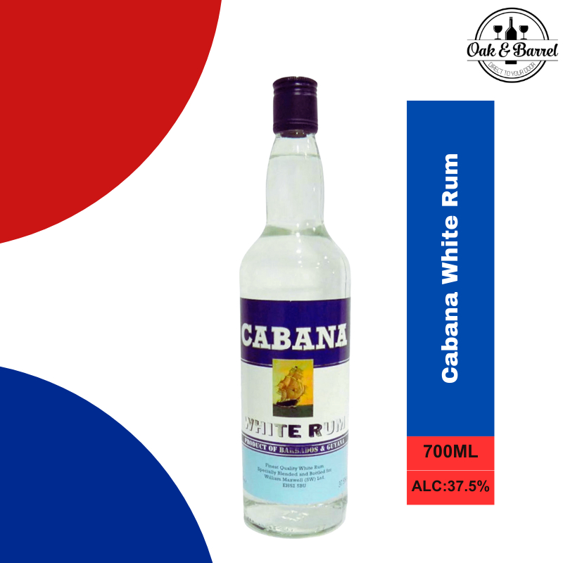 Cabana White Rum 700ml | Shopee Singapore