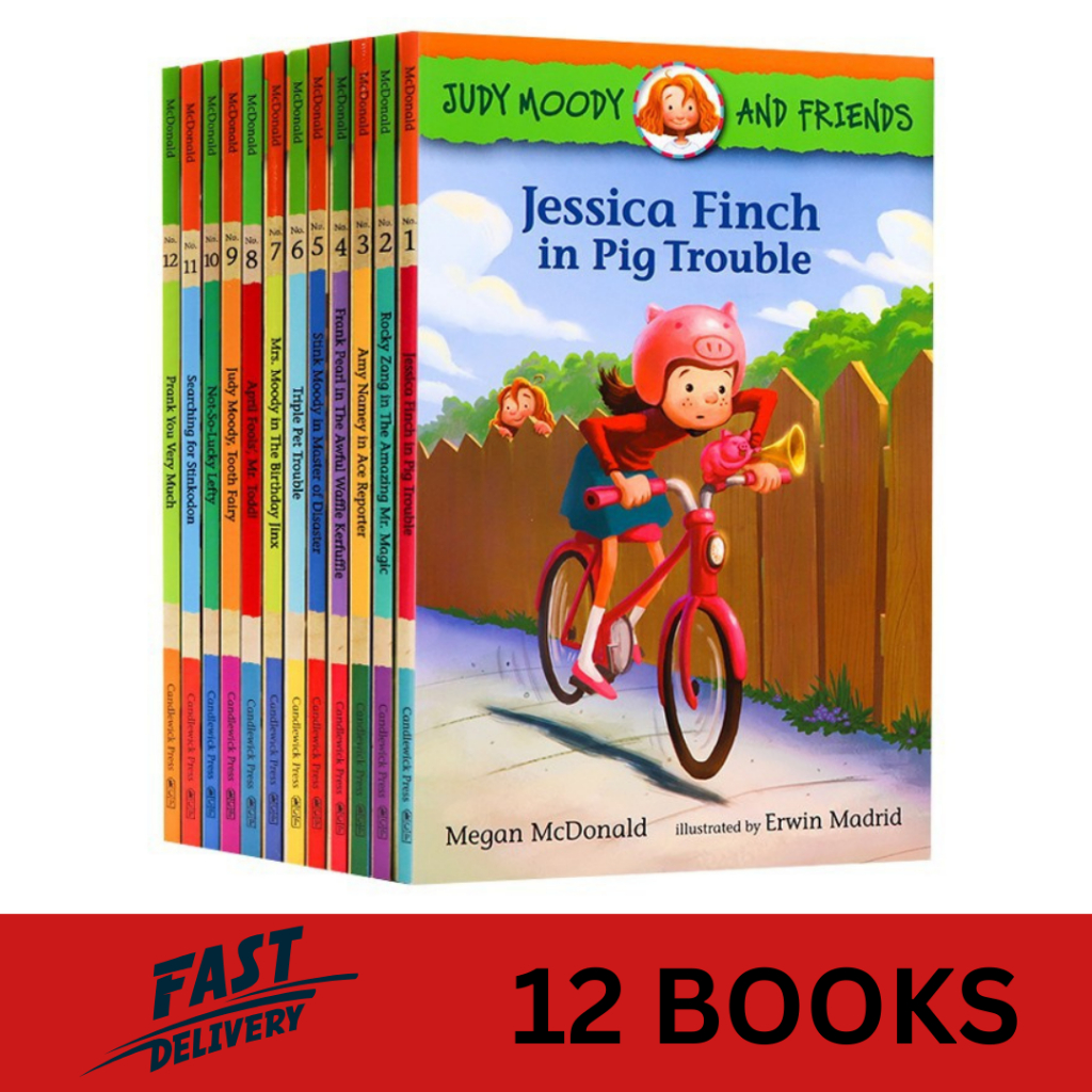 SG Seller Judy Moody and Friends Collection (12 Books) | Shopee Singapore