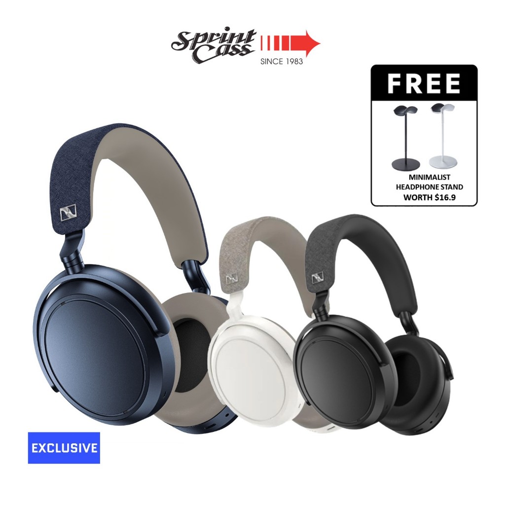 Sennheiser MOMENTUM 4 Wireless Headphones - Bluetooth, Adaptive Noise Cancellation, 60h Battery ...