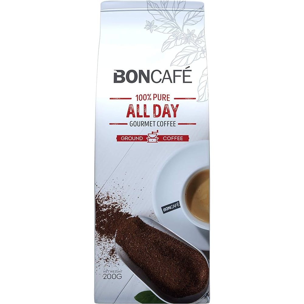 Boncafe All Day Gourmet Ground Coffee 200g | Shopee Singapore
