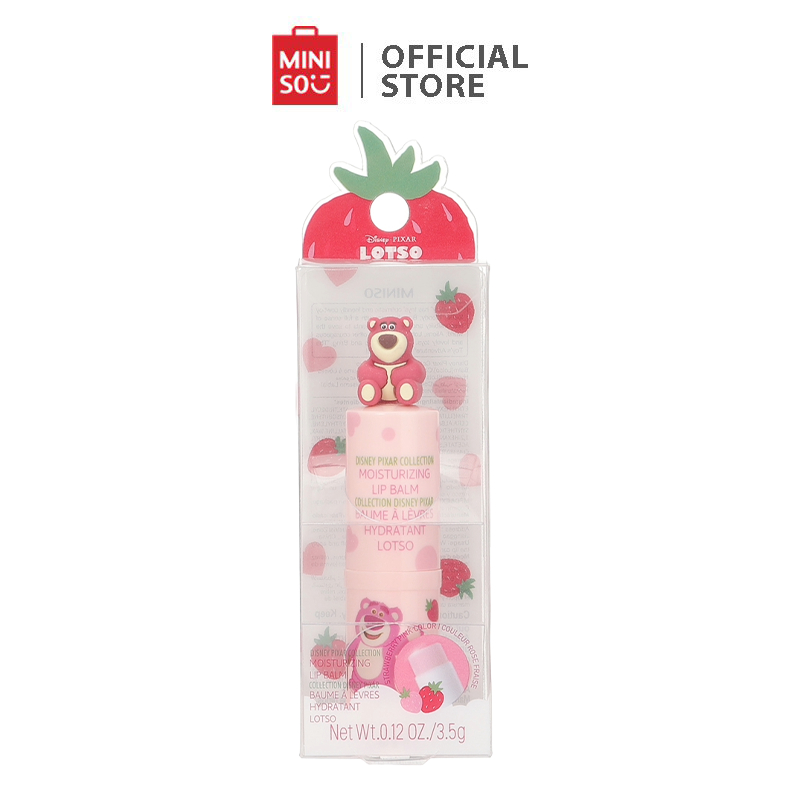 MINISO Disney Lip Balm (Lotso/Winnie the Pooh/Monster Inc/We Bare Bears ...