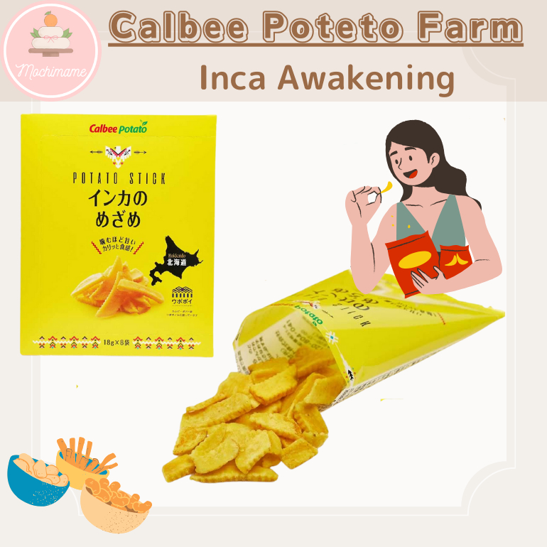 Golden Potato Inca Awakening from Japan Hokkaido Calbee Potato Farm ...