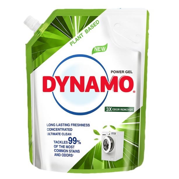 Dynamo Laundry Liquid Derergent 3X Odor Remover Refill Pack 3.3kg ...