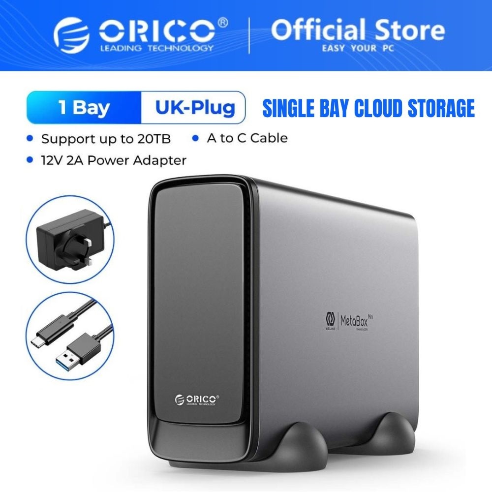 ORICO MetaBox Mini Singly-bay NAS Private Cloud Storage up to 20TB ... ORICO MetaBox Mini Singly-bay NAS Private Cloud Storage up to 20TB ...