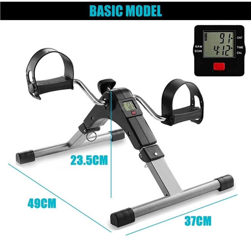 🏅Pedal Exerciser Bike Fitness Bike Multifunctional Treadmill Bicycle ...