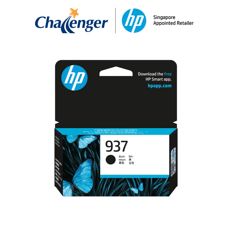 HP 937 Original Ink Cartridge (Black/Cyan/Magenta/Yellow) | Shopee ...